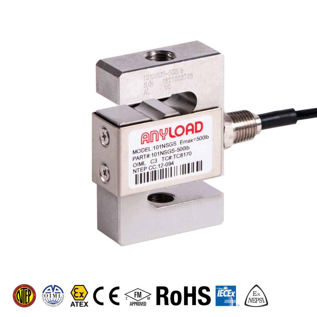 101NSGS S-Beam Load Cell - ANYLOAD Weigh & Measure