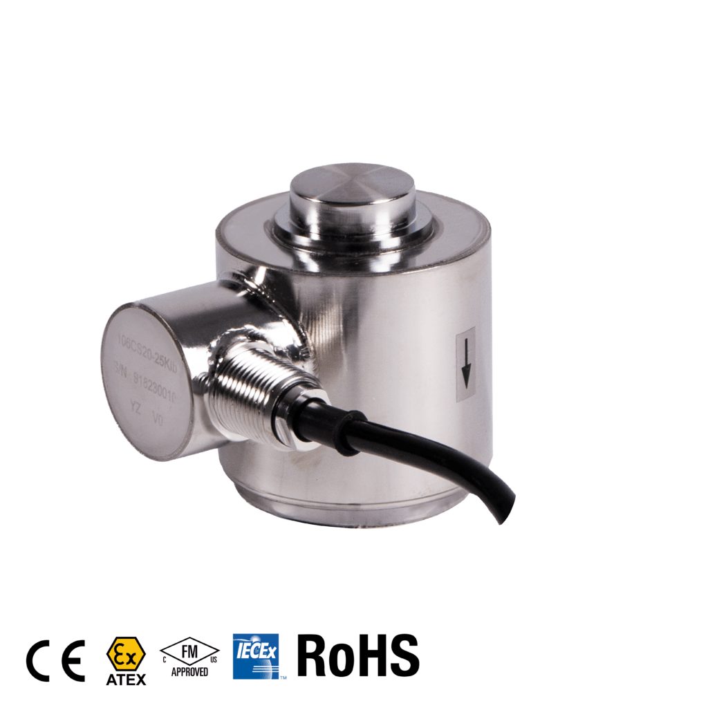 106CS20 Canister Load Cell - ANYLOAD Weigh & Measure