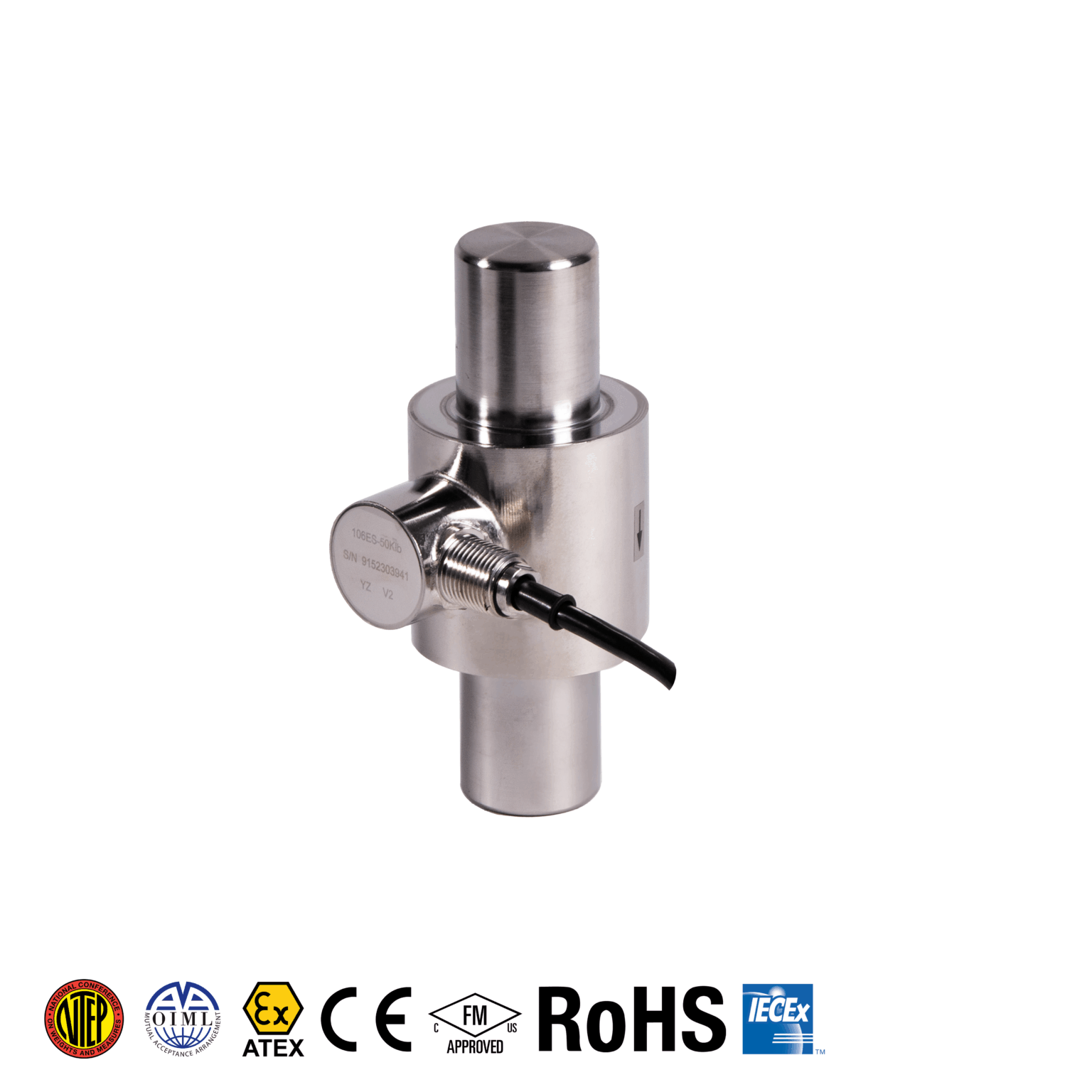 106ES Canister Load Cell - ANYLOAD Weigh & Measure