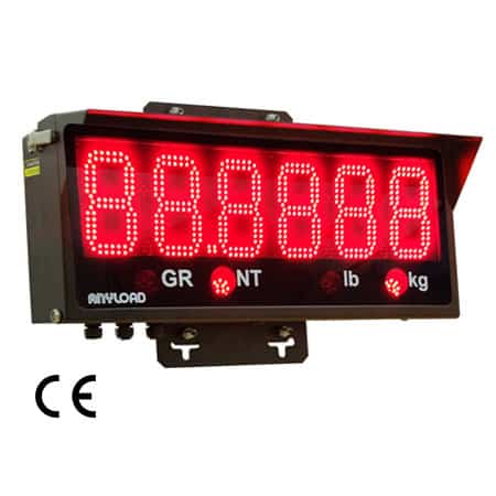 808AH Remote Display 5” Standard Model - ANYLOAD Weigh & Measure