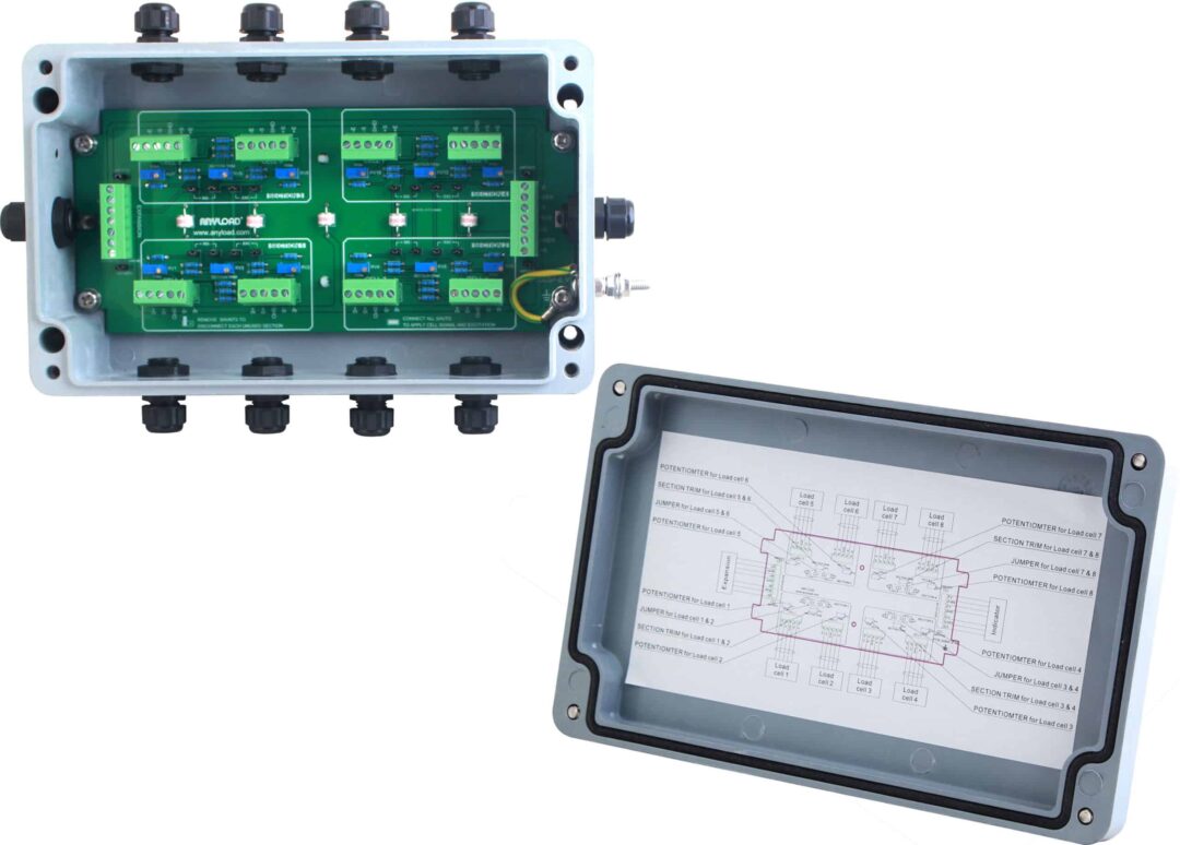 J08EP-E, J08SP-E Junction Box - ANYLOAD Weigh & Measure